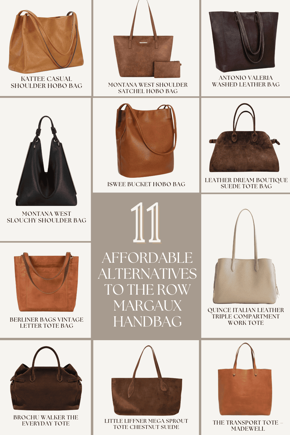 11 Affordable Alternatives to The Row Margaux Bag • Brookes Buys